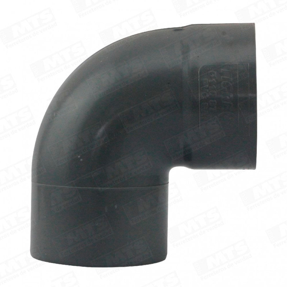Codo Pvc 90 Gris 110MM Sanitario